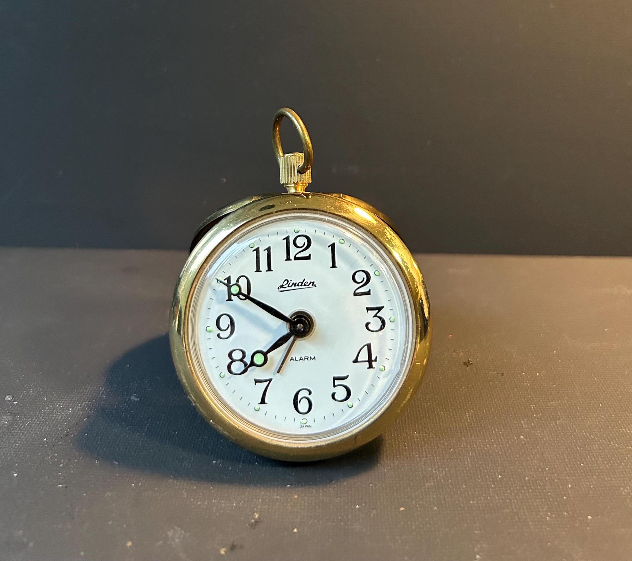 Vintage Pocket Watch Alarm Clock - Etsy
