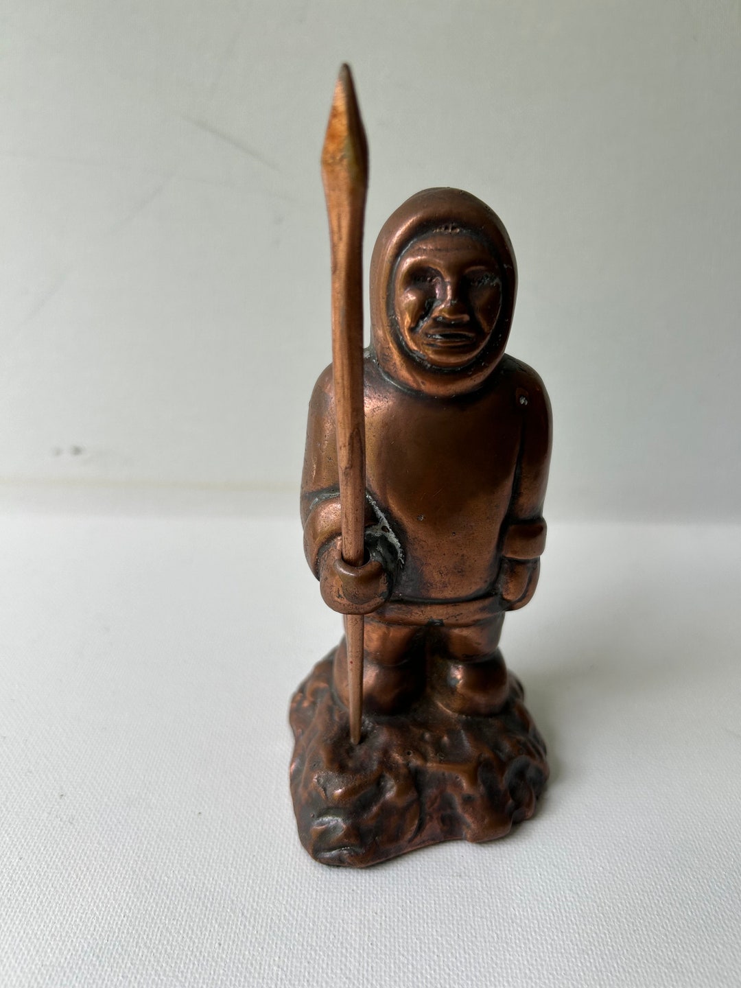Inuit Eskimo Copper Sculpture - Etsy