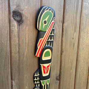 Raven First Nations Carving Signed - Etsy
