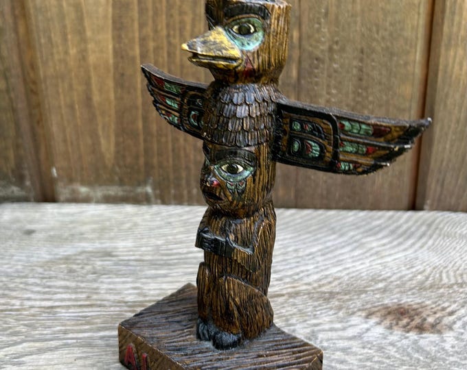First Nations Totem Pole Alaska - Etsy