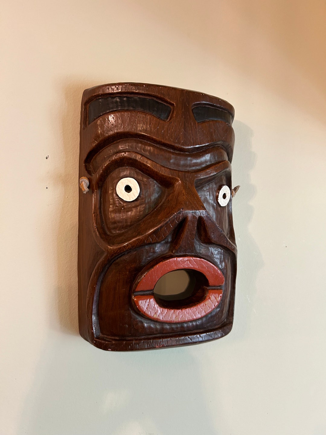 First Nations Mask Tlingit Ceremonial Mask - Etsy