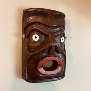 First Nations Mask Tlingit Ceremonial Mask - Etsy
