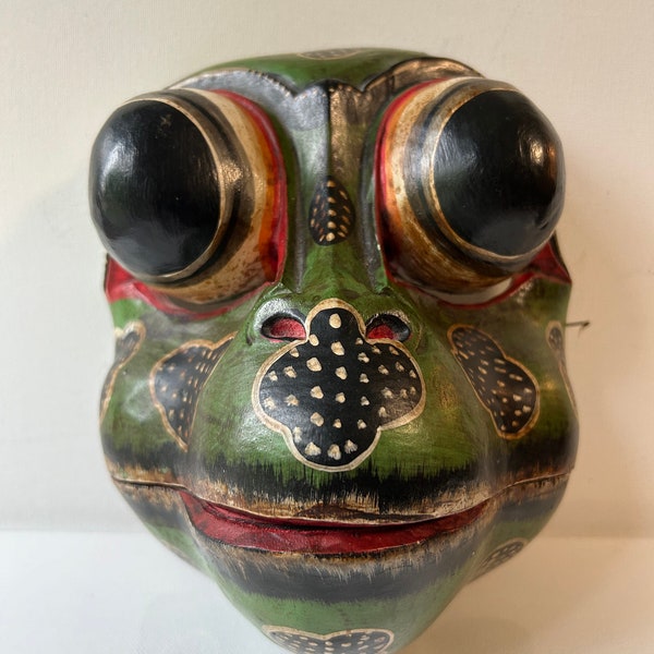 Frog Mask - Etsy