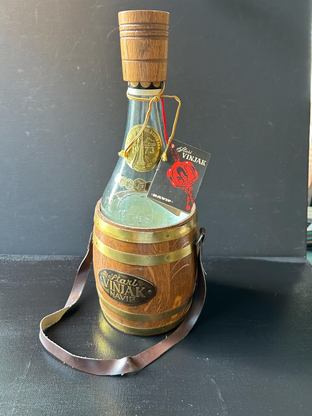 Vintage Vinjak Navip Bottle 1973 - Etsy