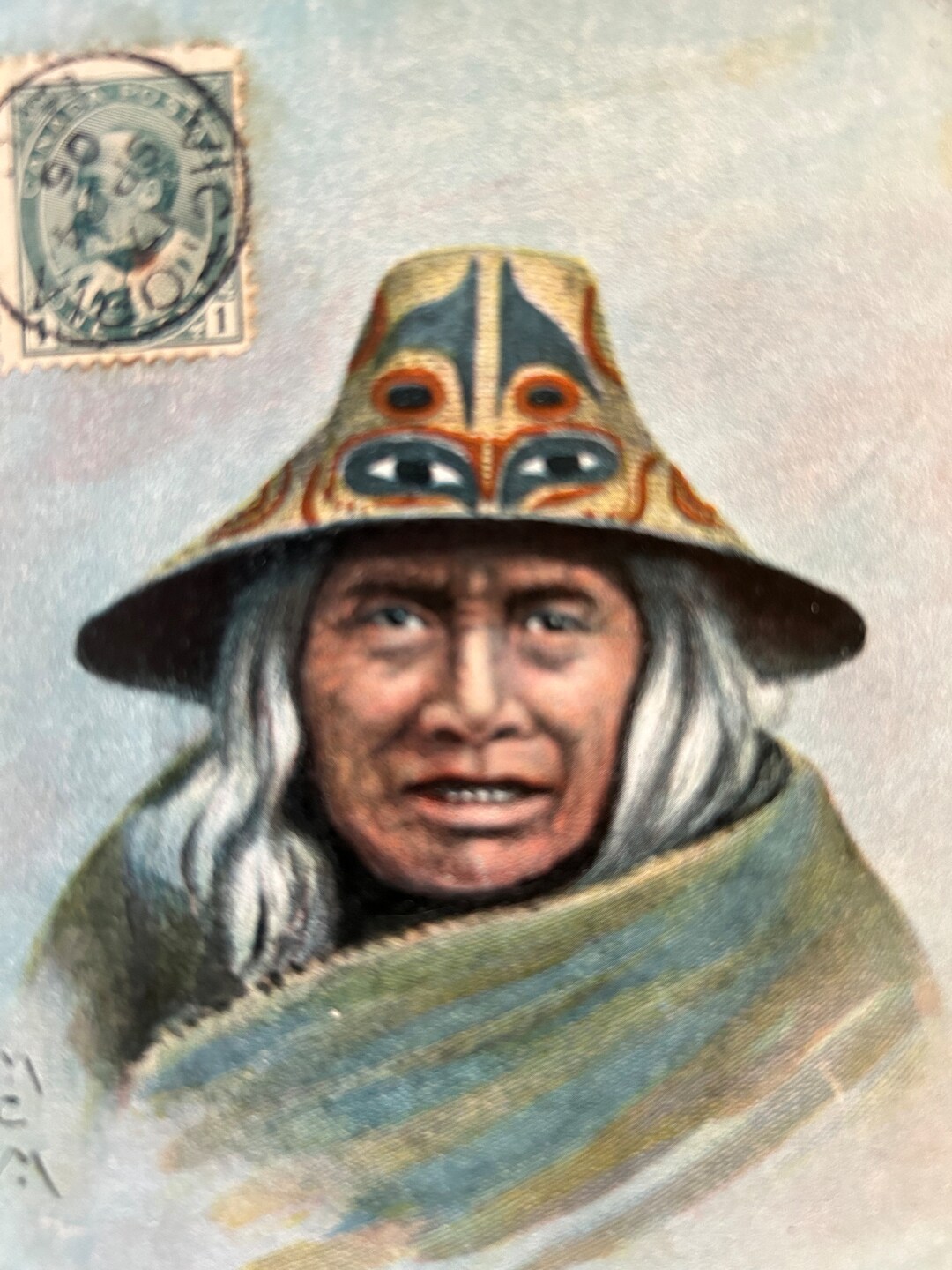 Postcard First Nations Woman Cloosh Tum Tum 1906 - Etsy