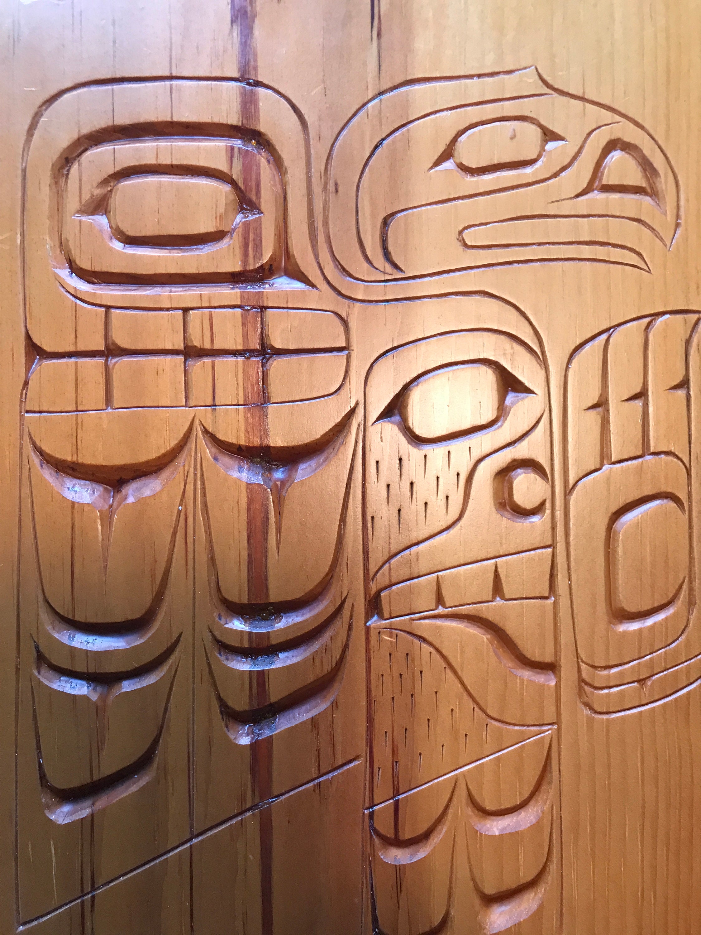 First Nations Eagle Wall Carving - Etsy
