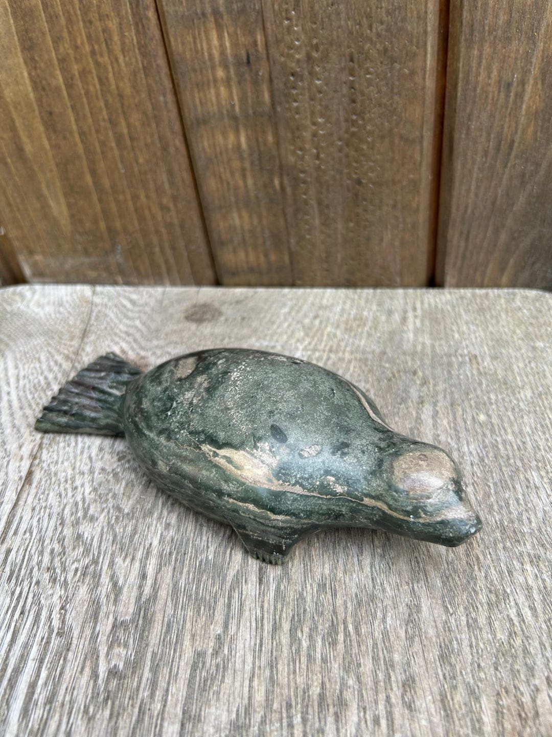 Authentic Inuit Seal Carving Signed Kuhoktar - Etsy