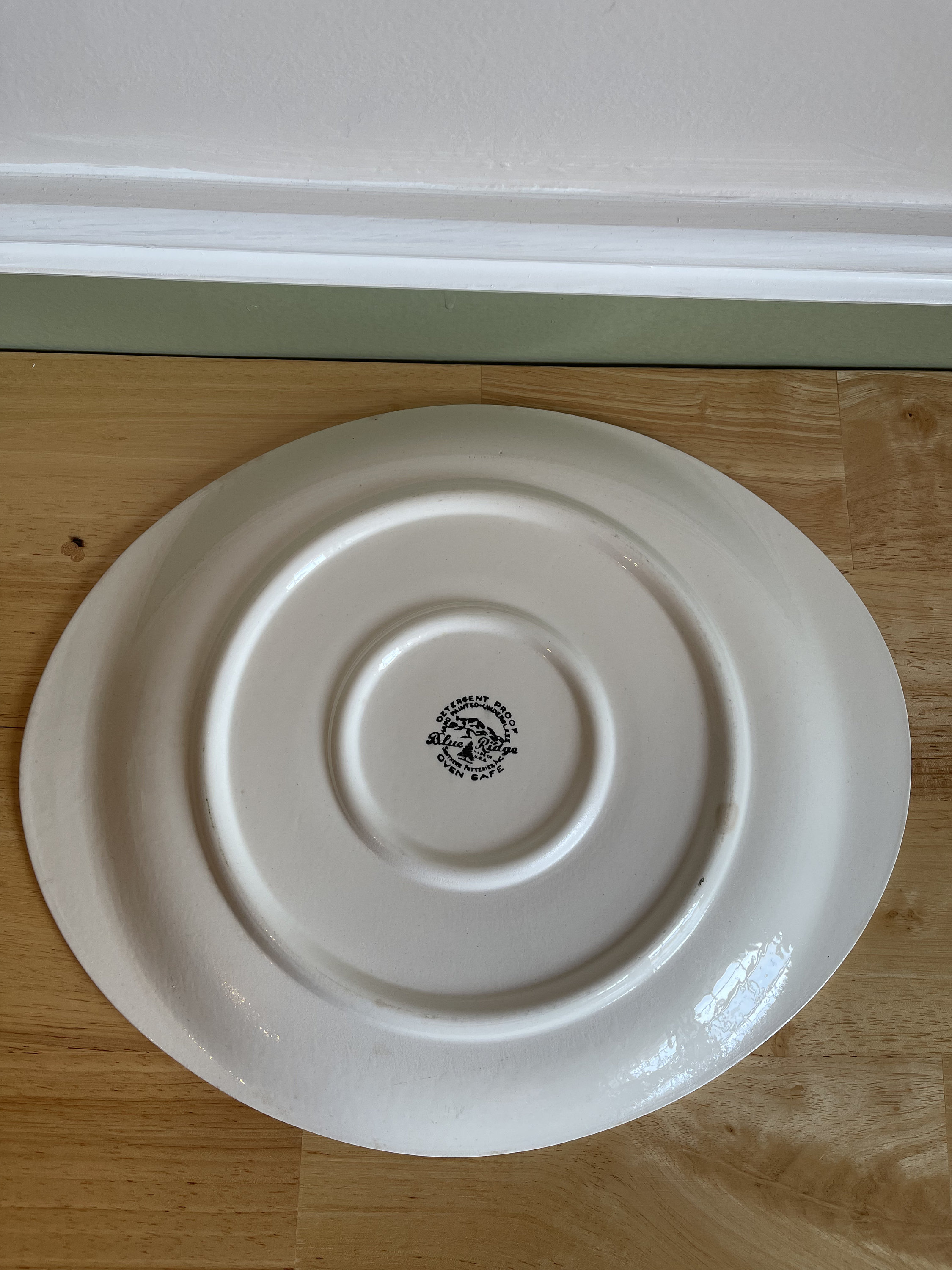 Vintage Blue Ridge Southern Pottery Stanhome Ivy Platter - Etsy