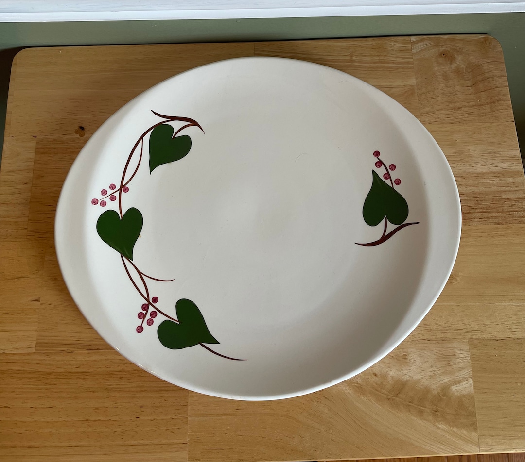 Vintage Blue Ridge Southern Pottery Stanhome Ivy Platter - Etsy