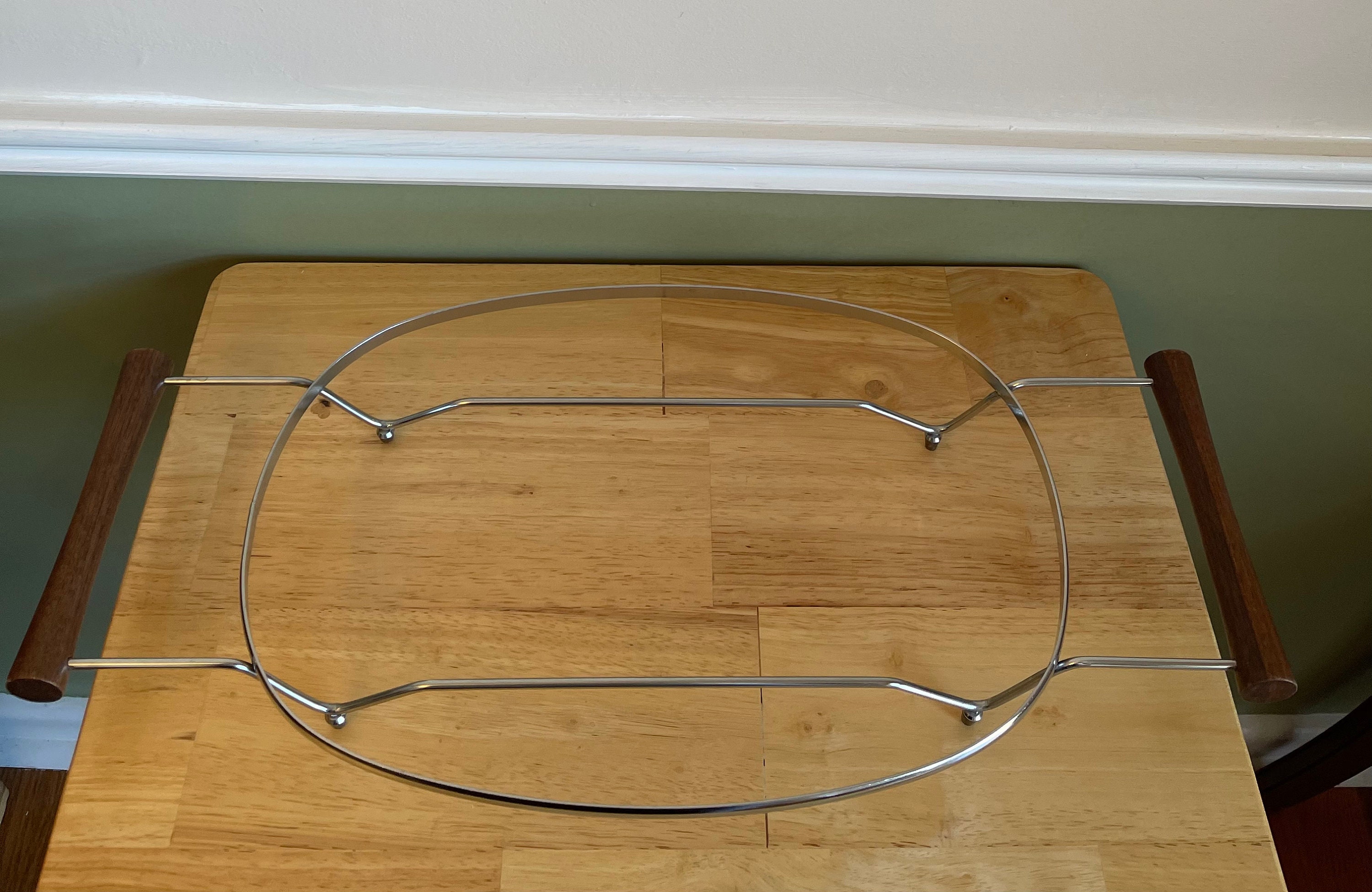 Vintage Corning Ware Platter Cradle/stand - Etsy