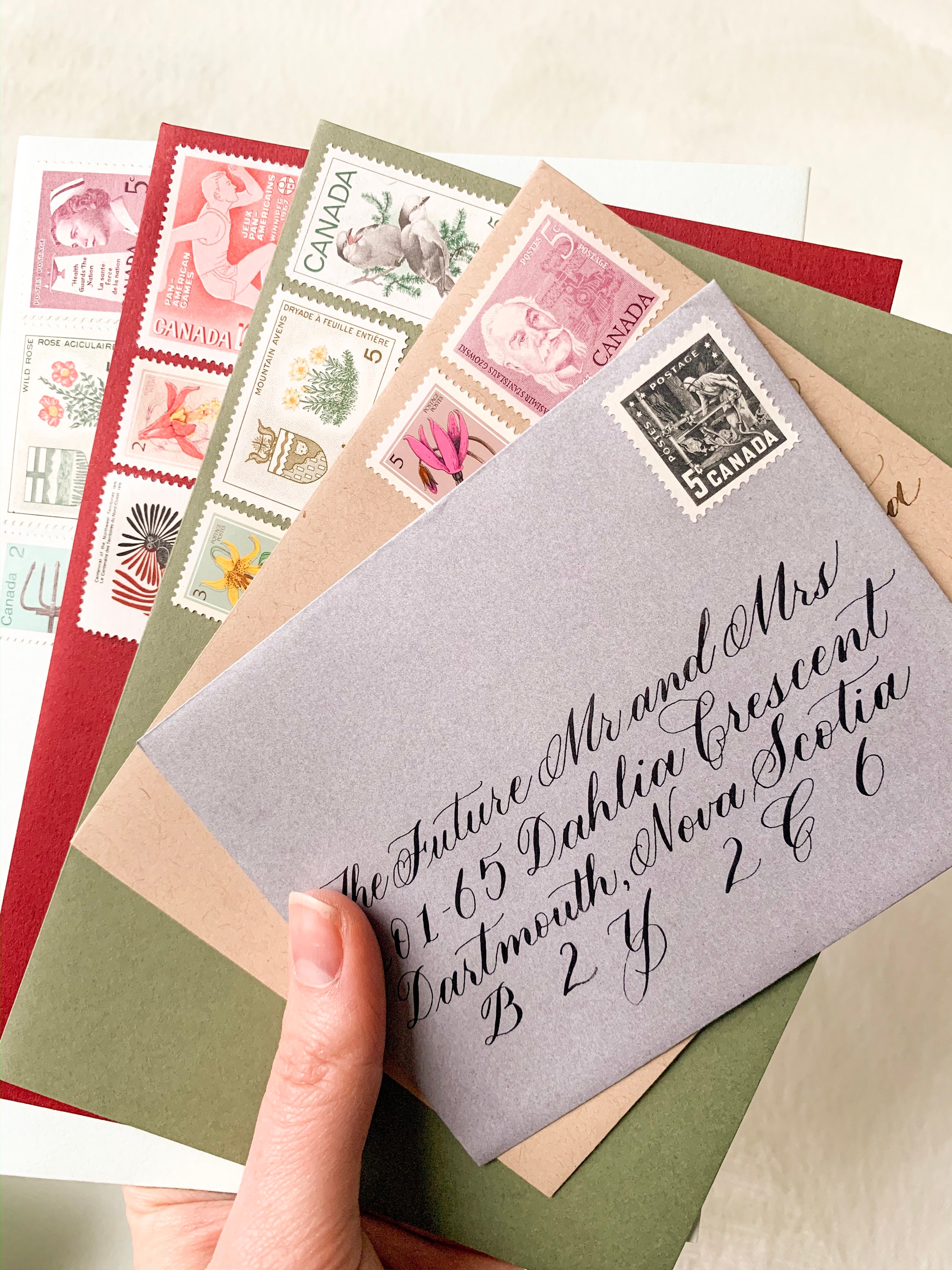 Custom Envelope Calligraphy Classic Script - Etsy