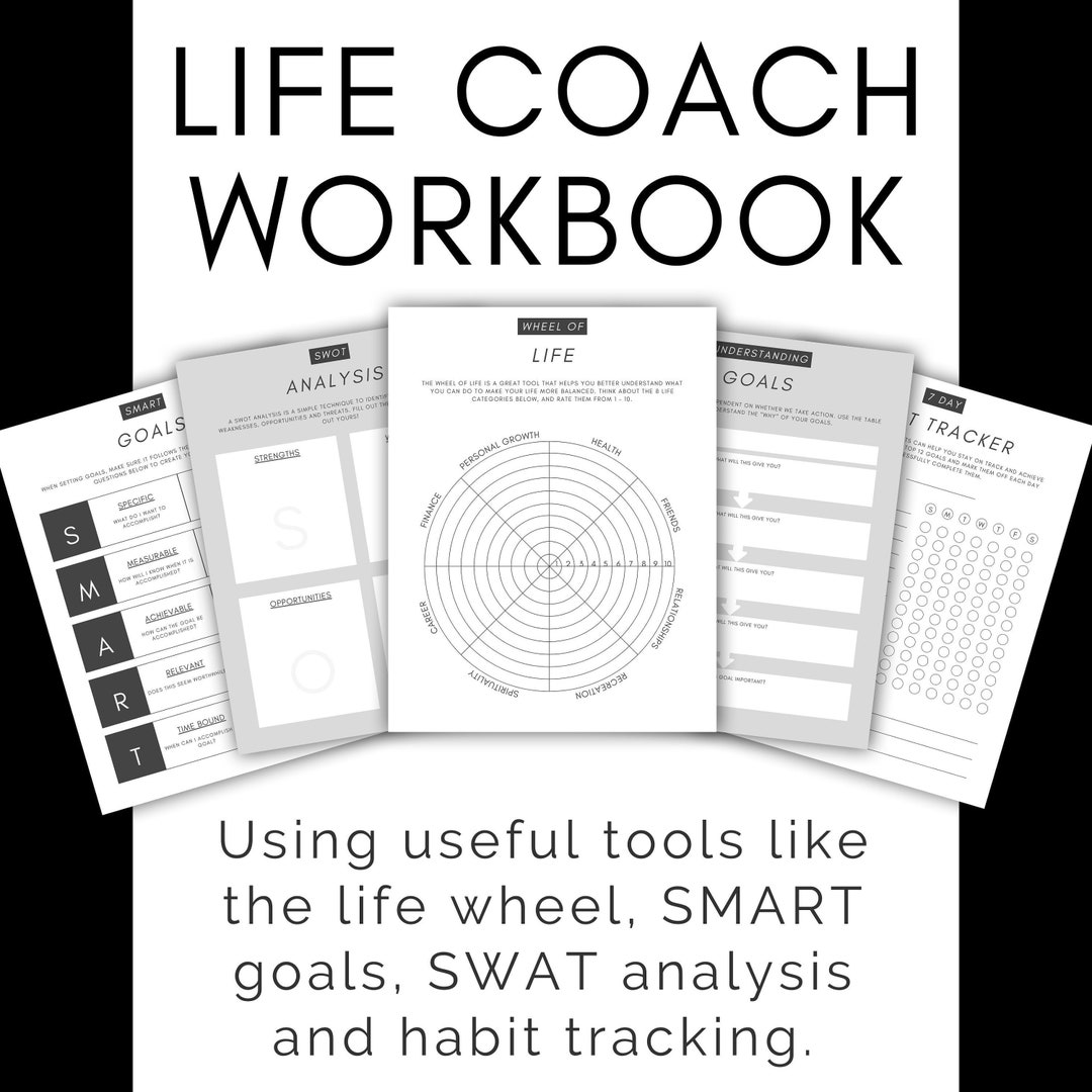 Life Coach Workbook - Etsy