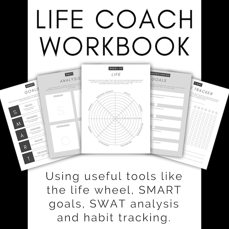 Life Coach Workbook - Etsy