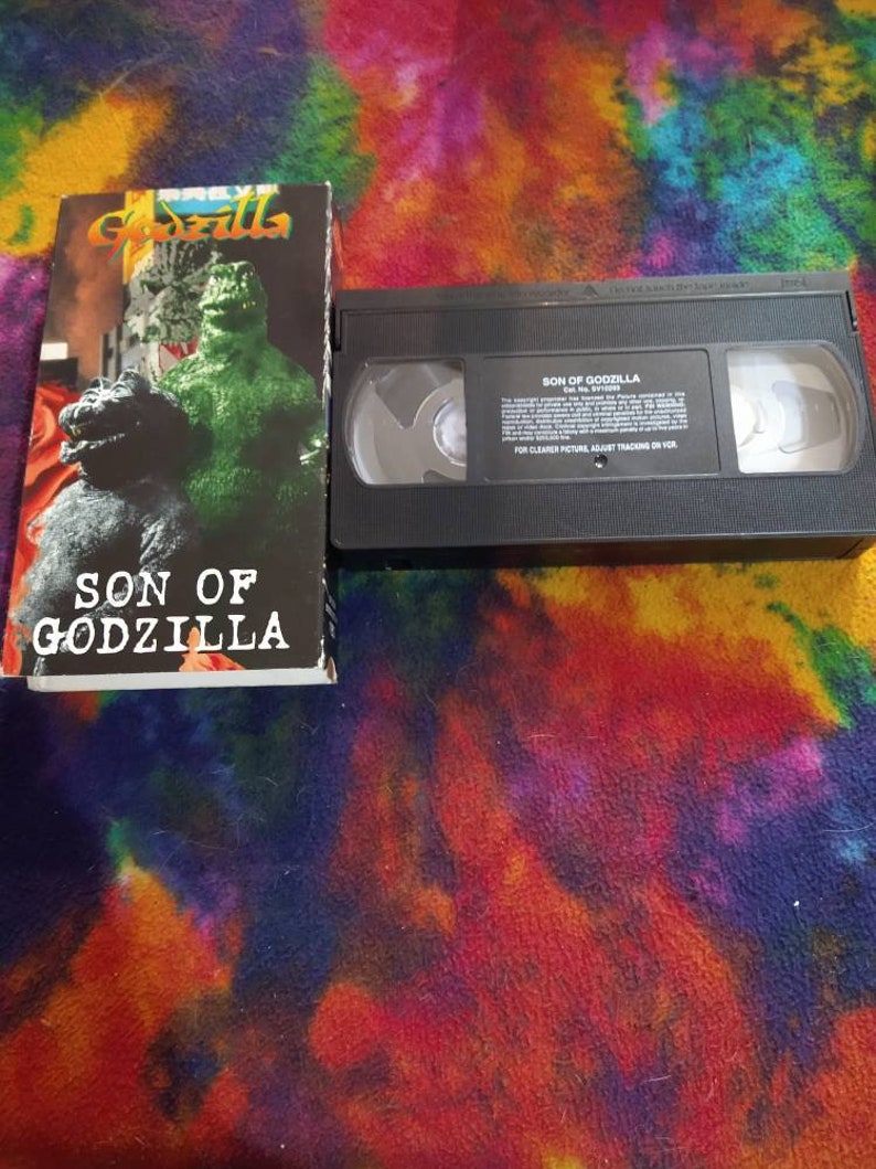 Vhs Horror Godzilla Mothra Son Of Godzilla Godzilla Etsy