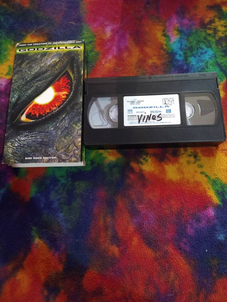 Vhs Horror Godzilla Mothra Son Of Godzilla Godzilla Etsy