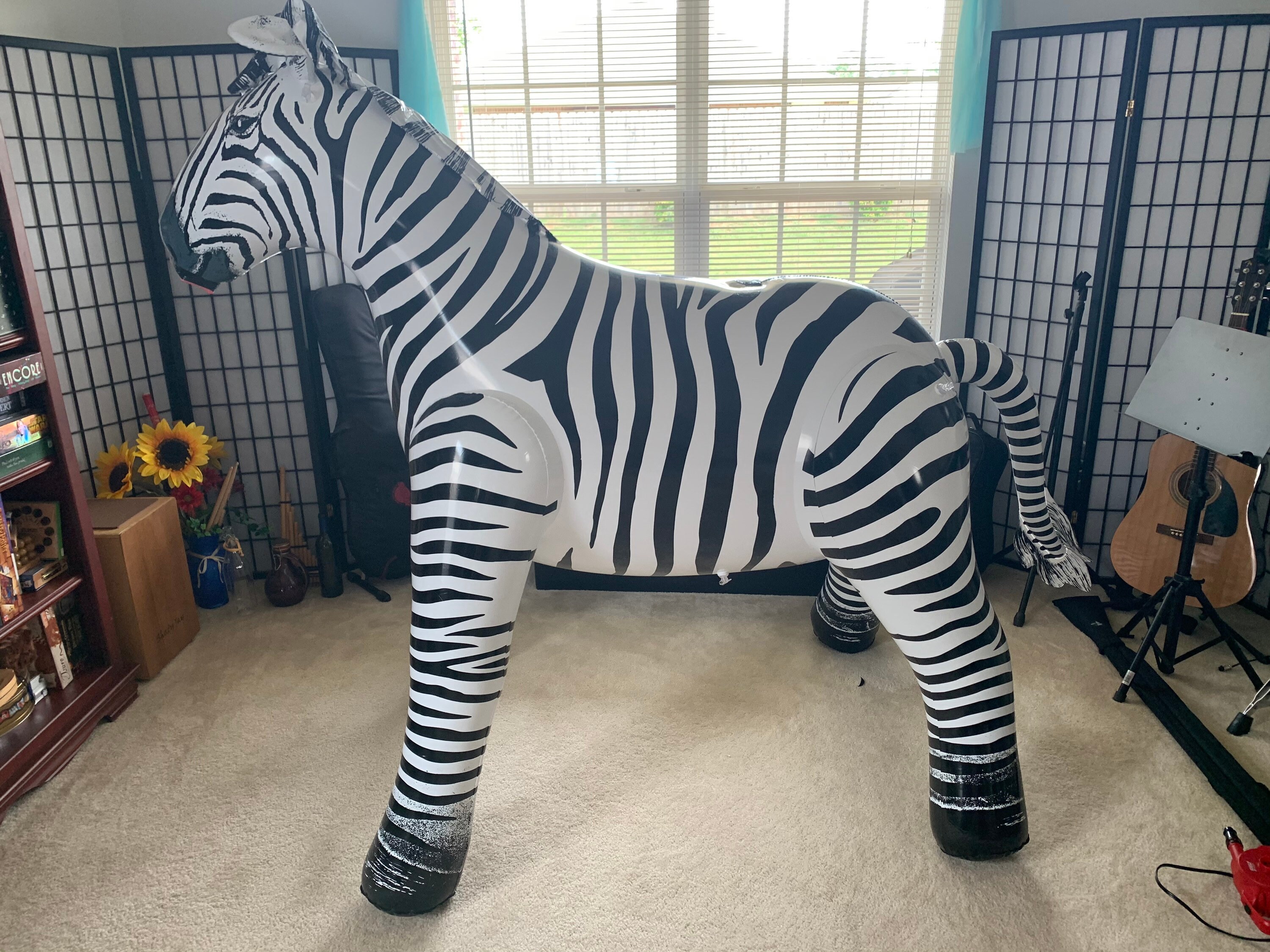 Inflatable Shiny Zebra With 3x Built-In Inflatable Pleasure | Etsy