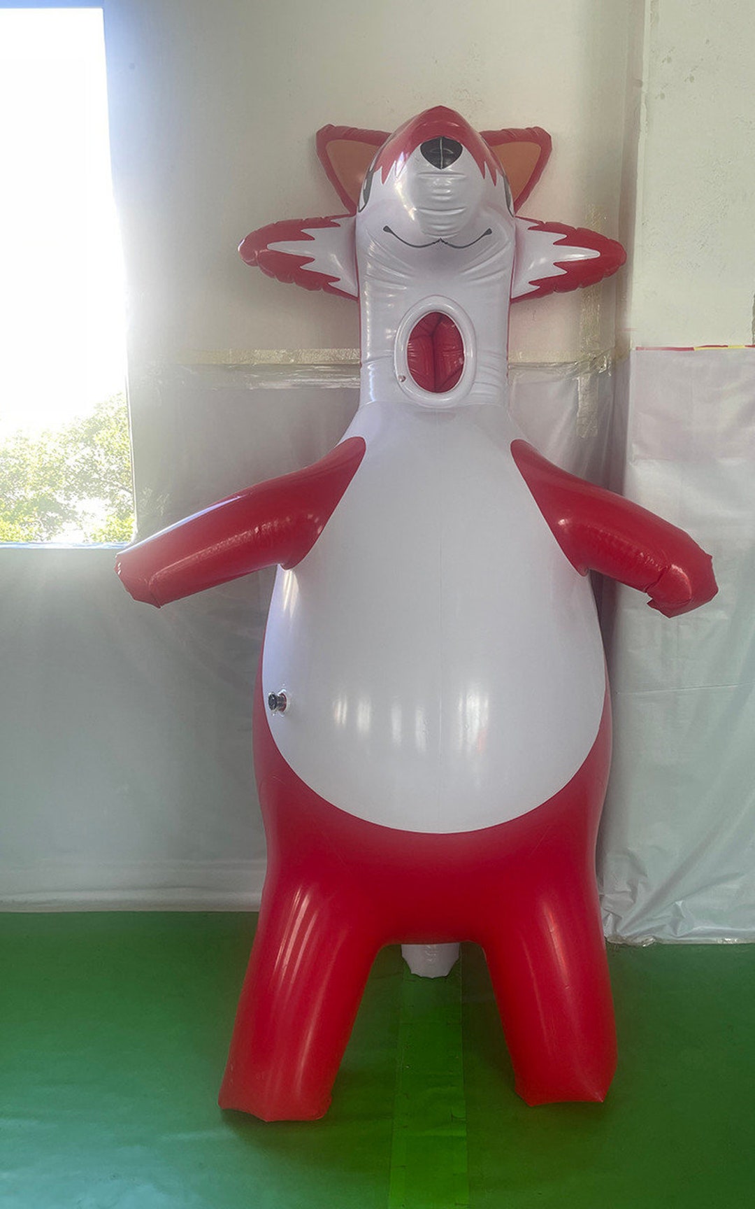 LIMITED STOCK Inflatable Fox Onesie With Larger Rear Zipper - Etsy