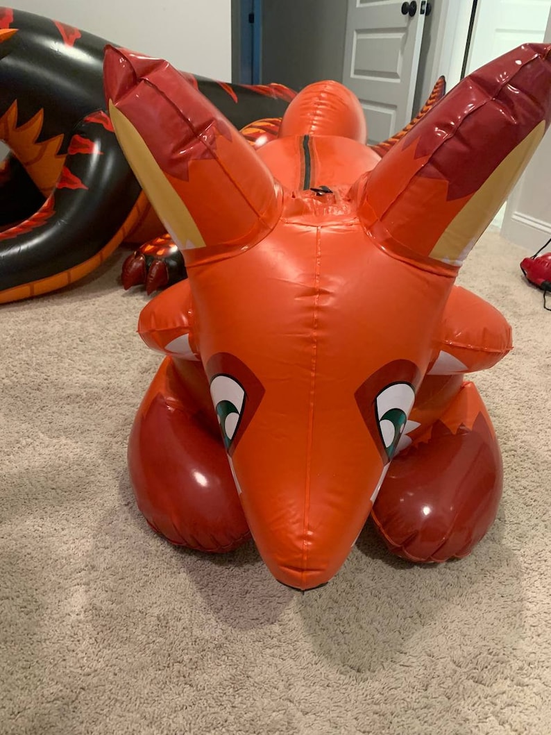 In Stock Inflatable PVC Fox Suit - Etsy