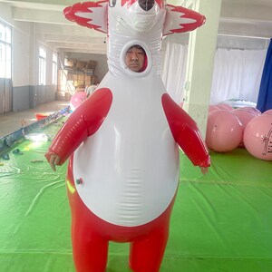 LIMITED STOCK Inflatable Fox Onesie With Larger Rear Zipper - Etsy