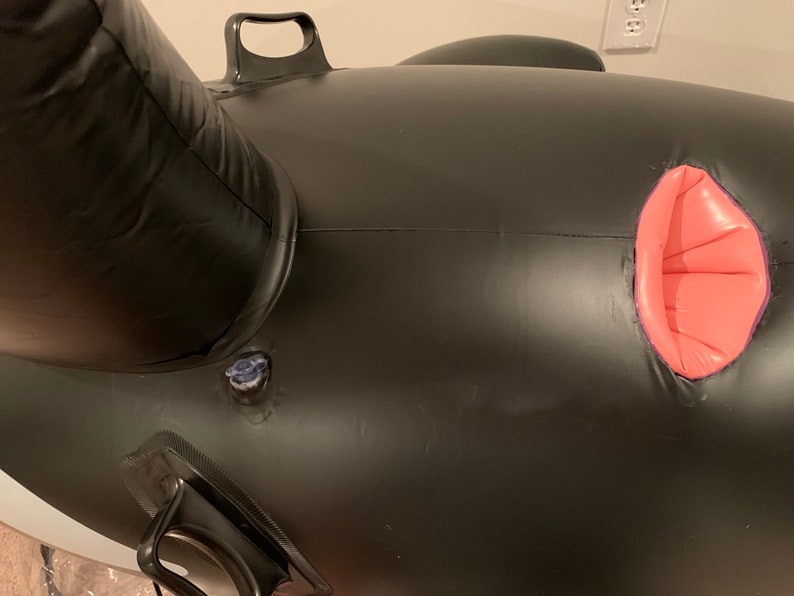 Inflatable Whale With Built In Inflatable Pleasure Tube Made Etsy