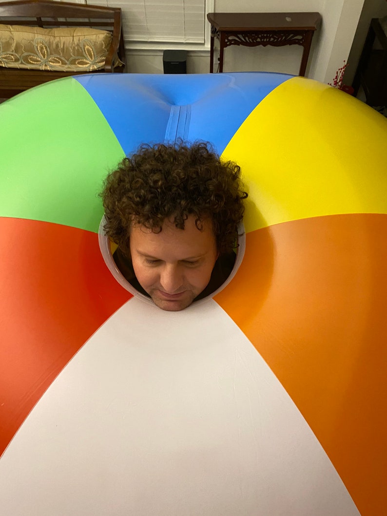 6-8 Week Waiting Period 6 Foot Inflatable Beach Ball Suit | Etsy UK 6-8 Week Waiting Period 6 Foot Inflatable Beach Ball Suit | Etsy UK
