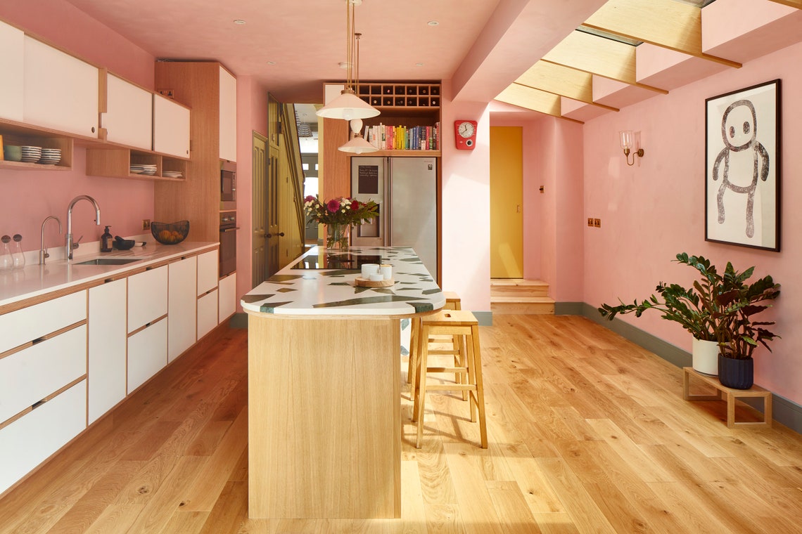 Premium Oak Veneered Ply Kitchen Units, Birch Plywood Base Units ...