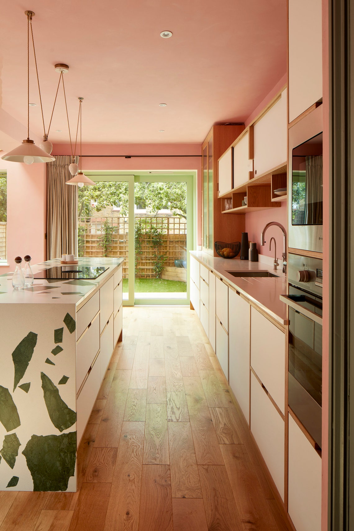 Premium Oak Veneered Ply Kitchen Units, Birch Plywood Base Units ...