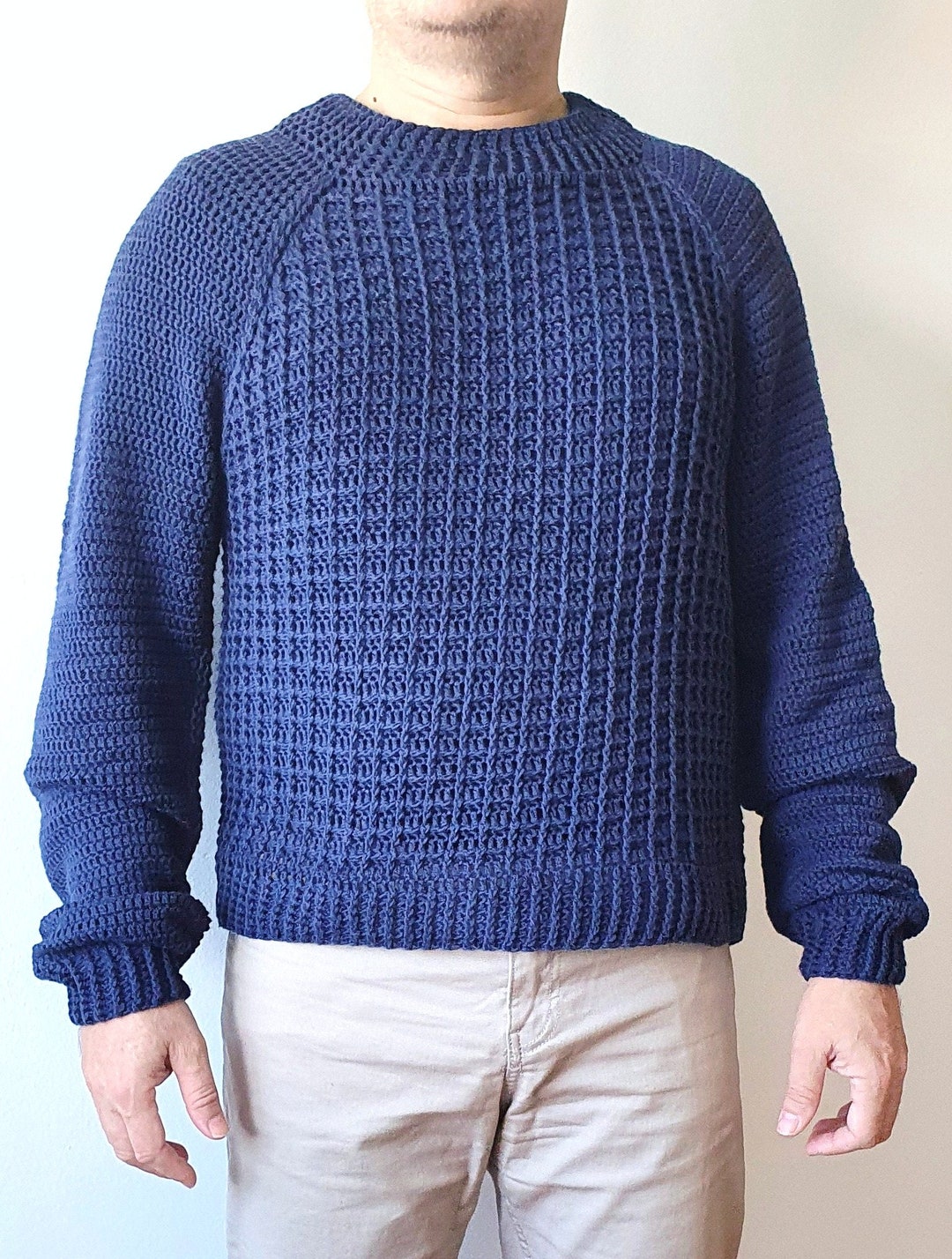 SWEATER GRID PATTERN, Pdf, Grid Sweater, Crochet, Crochet Pattern, All ...