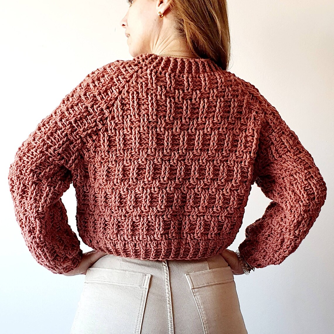 INDIE SWEATER PDF Downloadable, Crochet Sweater Pattern, Crochet ...