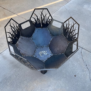 Polygon Fire Pit DXF DOWNLOAD - Etsy