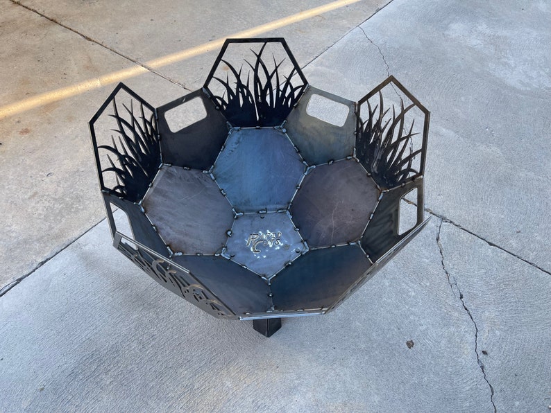 Polygon Fire Pit DXF DOWNLOAD - Etsy