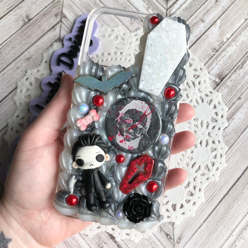 Iphone 13 Pro Decoden Halloween Horror Phone Case Decoden - Etsy