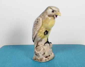 Ceramic Hawk Figurine - Etsy