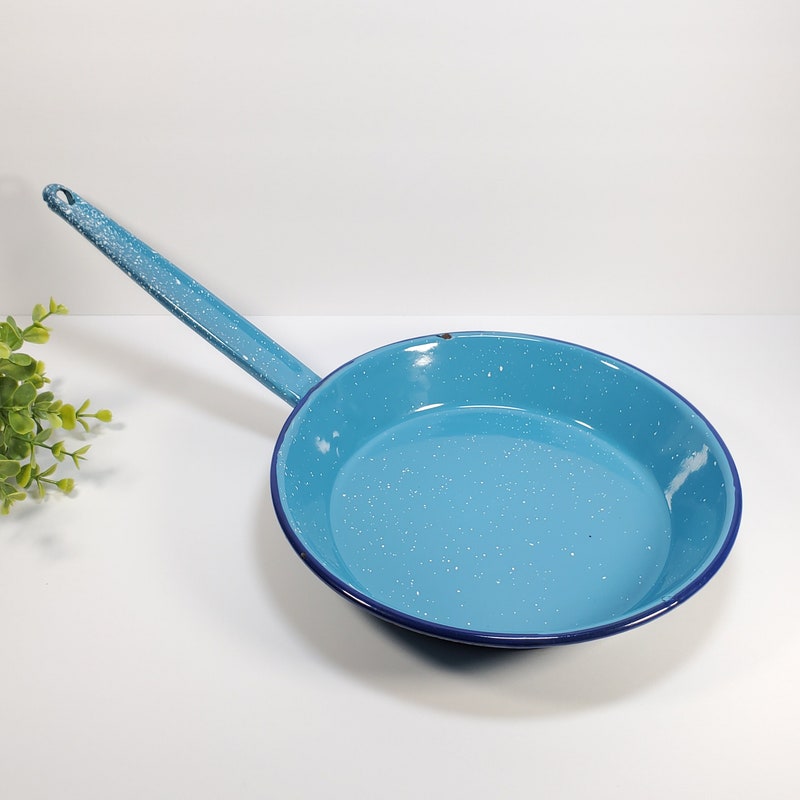 Vintage Enamel Pan - Etsy