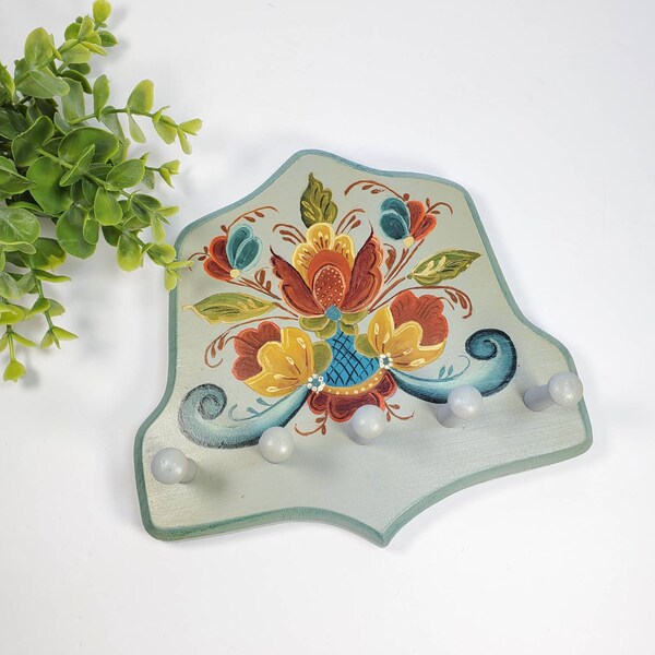 Wall Mounted Flower Coat Rack - Etsy