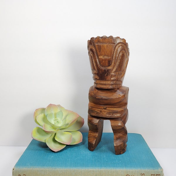Tiki Figure - Etsy
