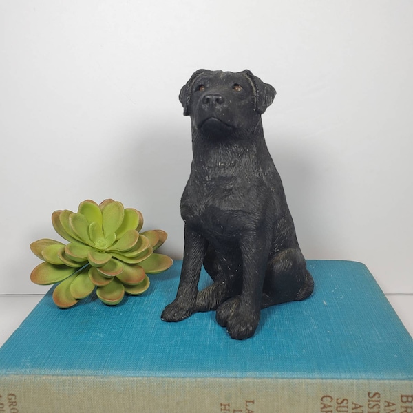 Black Labrador Statues - Etsy
