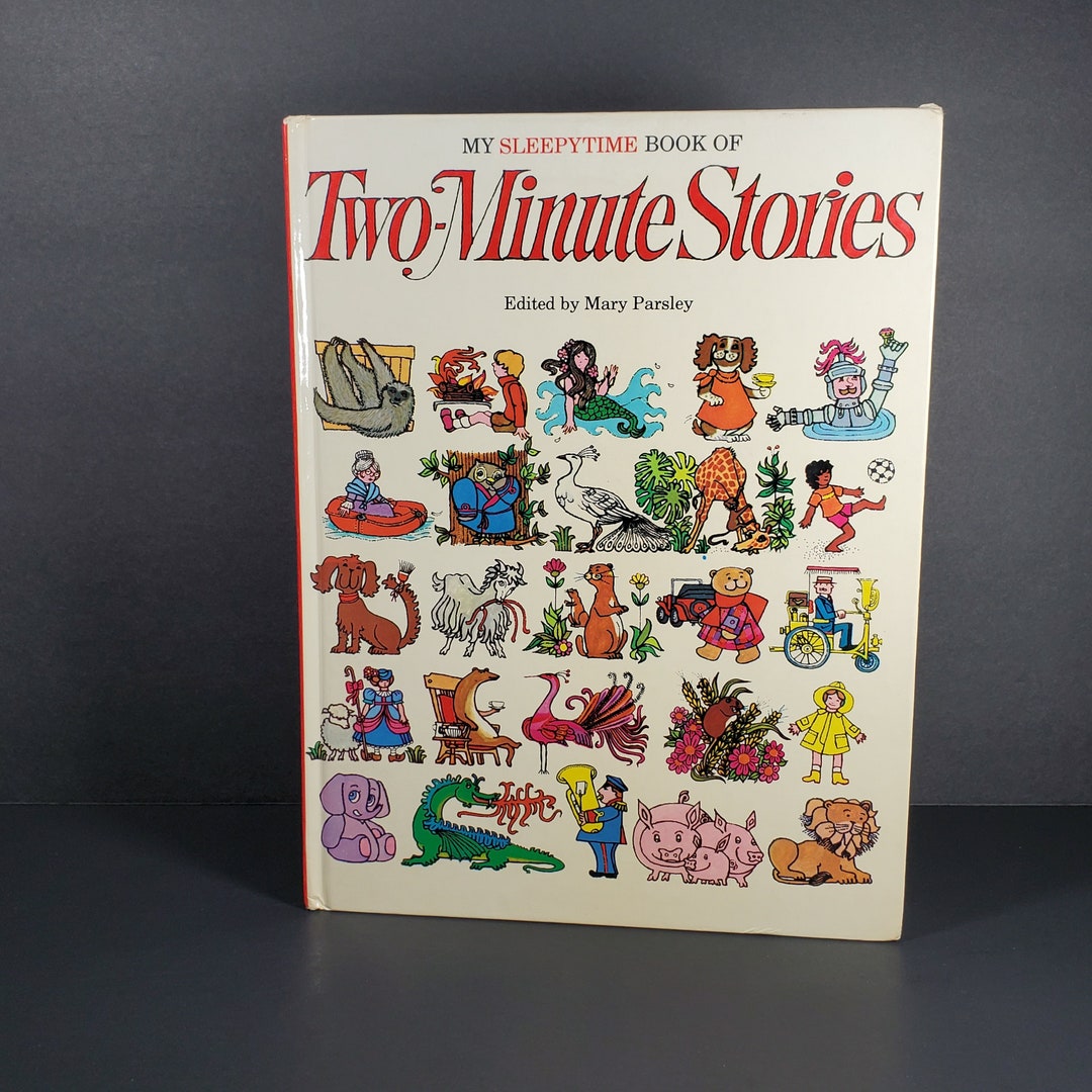 My Sleepytime Book of Two Minute Stories 1986 Hardcover Childrens Short ...