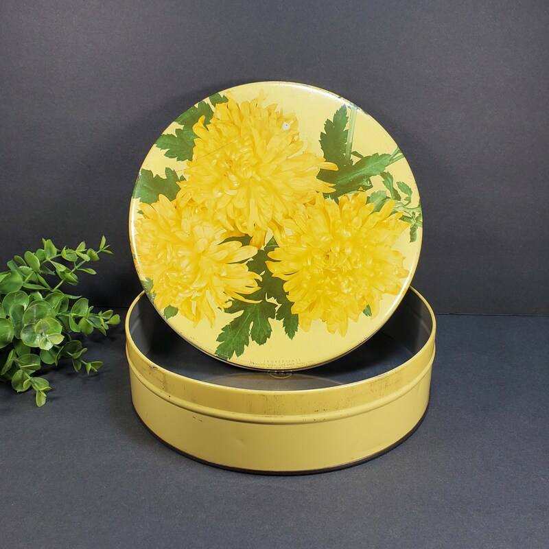 Floral Tin - Etsy