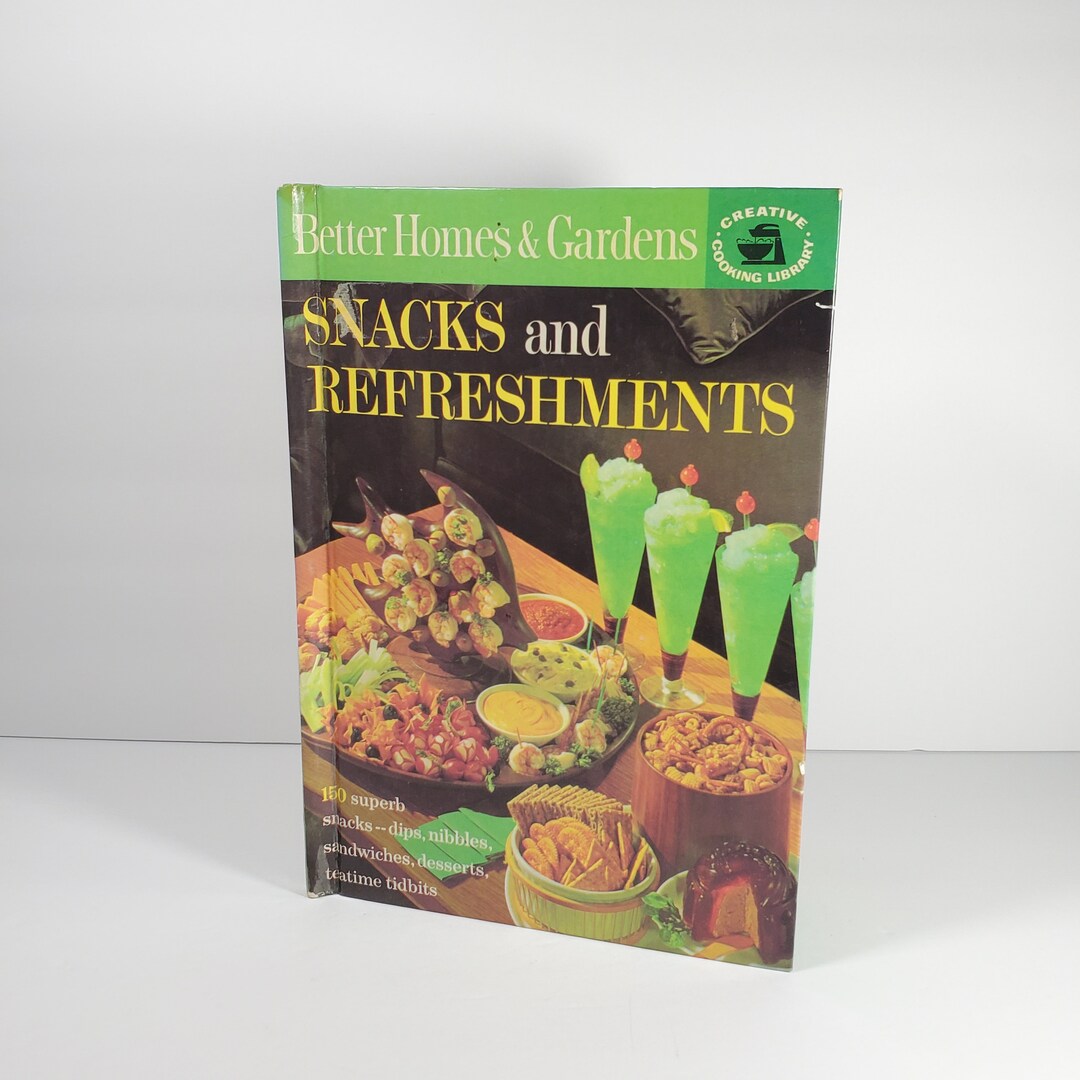 Vintage Snacks and Refreshments Cookbook Better Homes and Gardens ...