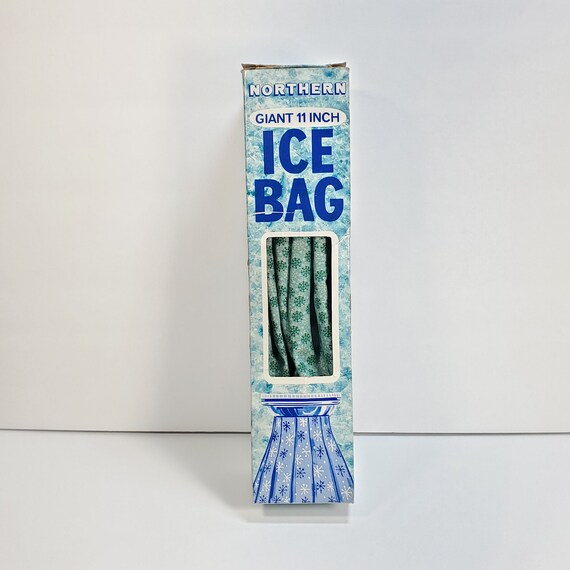 Vintage Ice Bag Northern 11 Inch Blue White Snowflake Ice Bag Ice Pack First Aid NOS Etsy