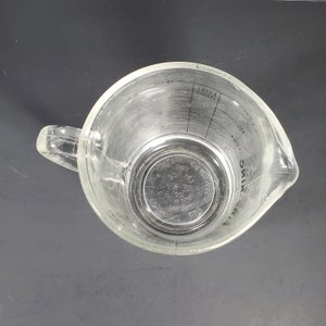 Vintage Tupperware Wet N Dry Measuring Cup White Plastic Double Sided ...