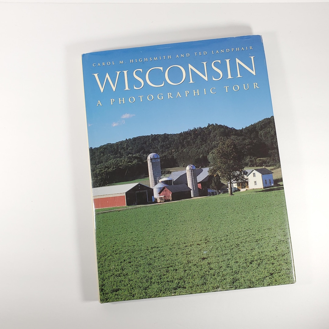Vintage Wisconsin Coffee Table Book Color Photography Book Landscape ...