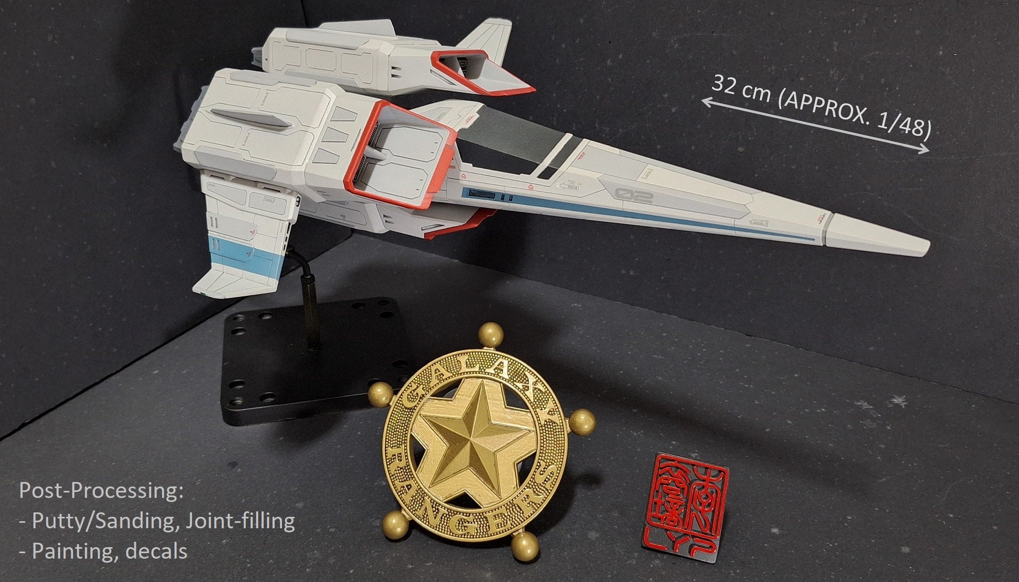 Galaxy Ranger Interceptor digital Model for 3D Printing - Etsy