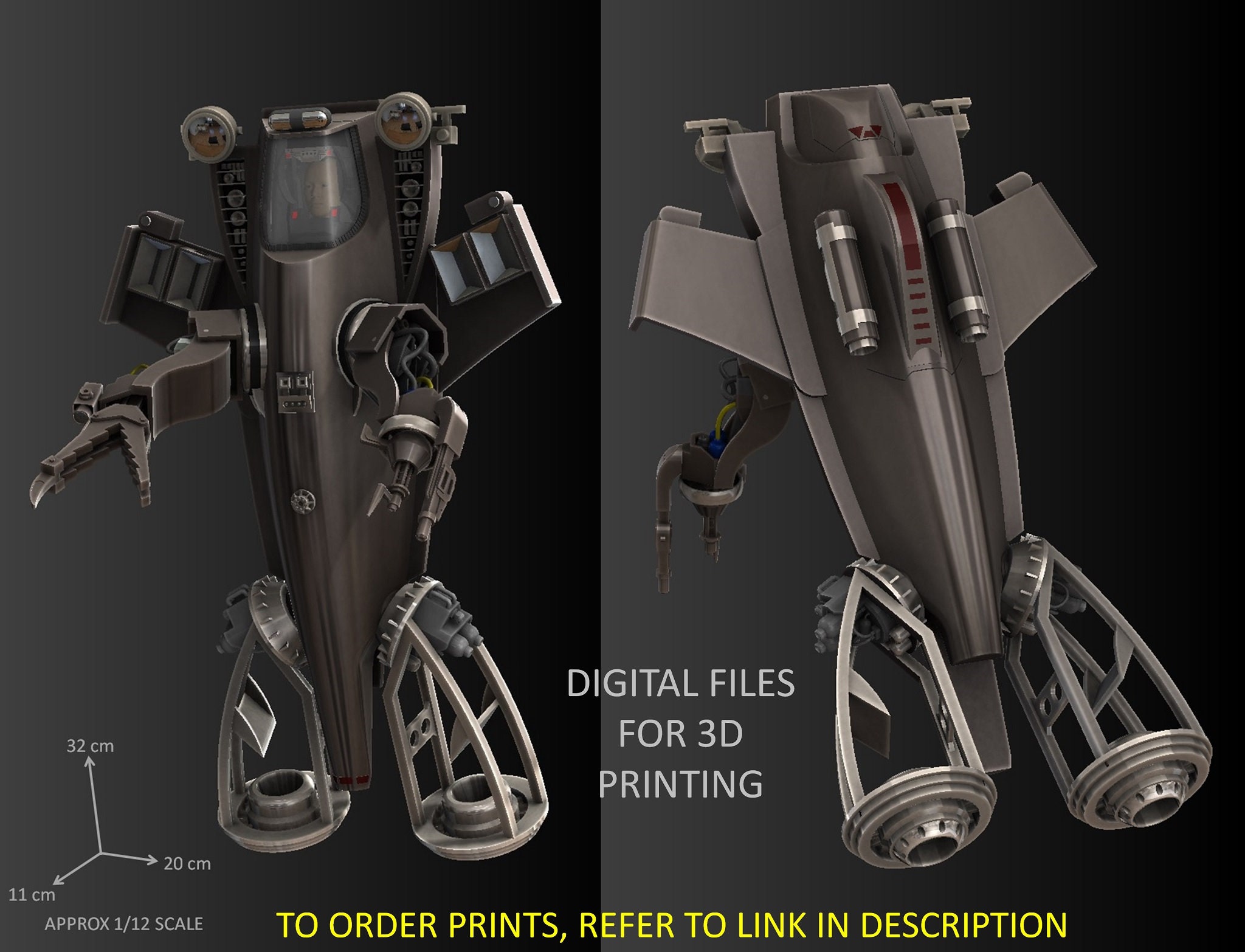 Mr Igoe Pod (digital Model for 3D Printing) - Etsy