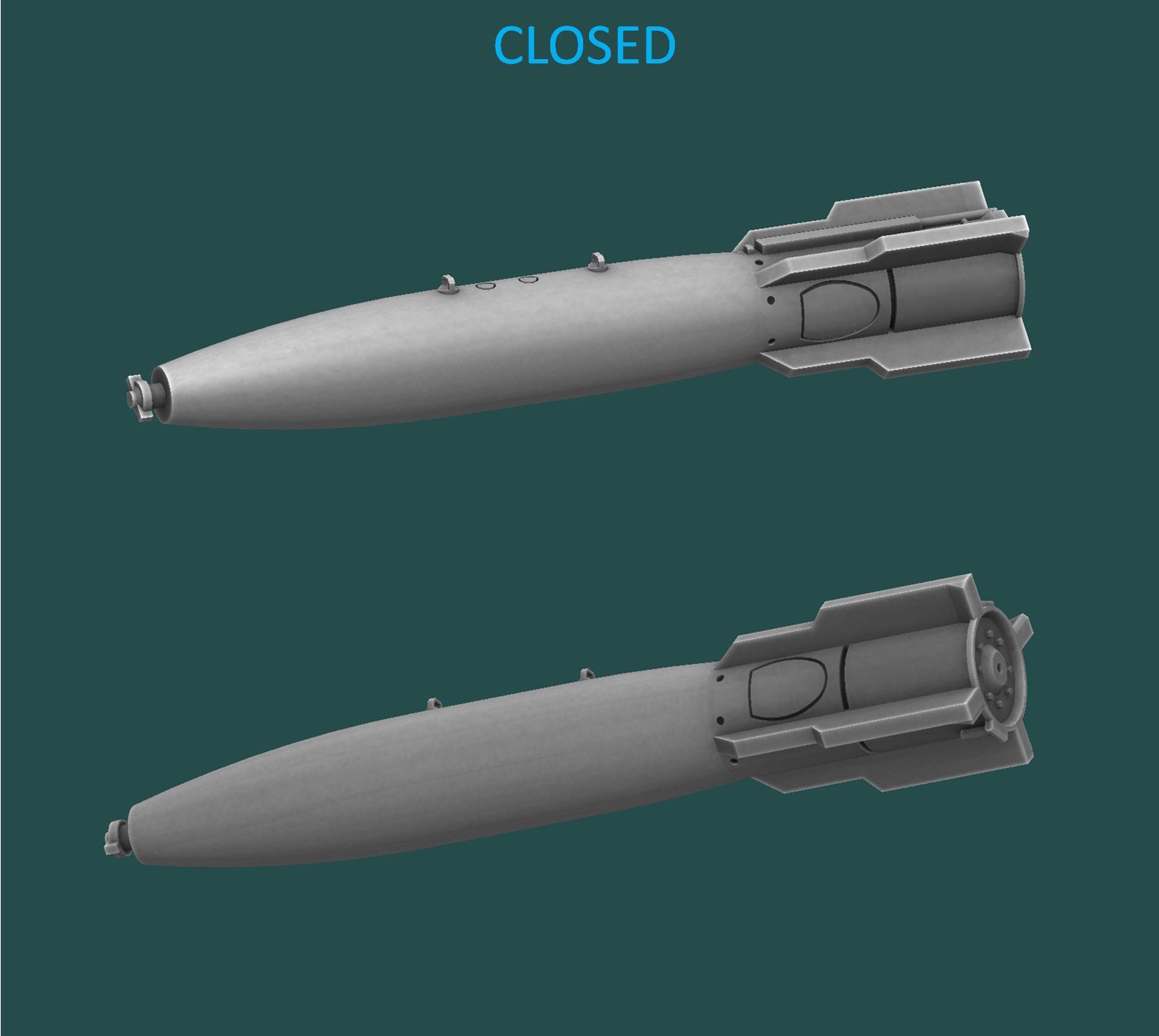 Digital Files for 3D Printing Mk.82 BSU-49 (1/48 Scale) - Etsy