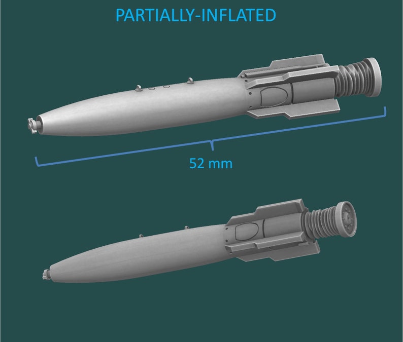 Digital Files for 3D Printing Mk.82 BSU-49 (1/48 Scale) - Etsy