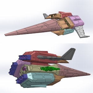 Galaxy Ranger Interceptor (digital Model for 3D Printing) - Etsy