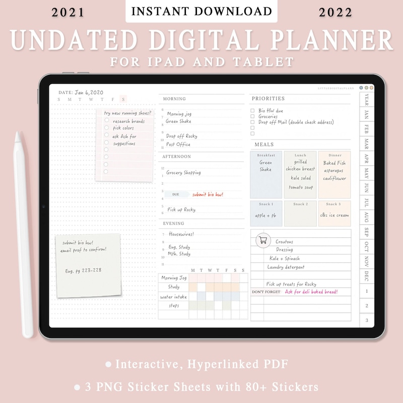 Digital Planner iPad - Etsy