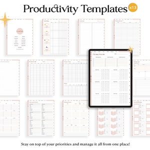 Digital Undated Life Planner - My Life Planner - Undated Portrait ...